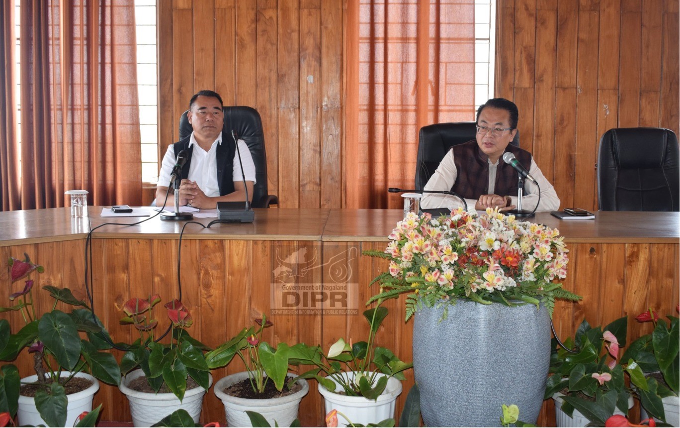 PEREN DPDB MEETING HELD | DIPR Nagaland-Department of Information & Public Relations, Nagaland